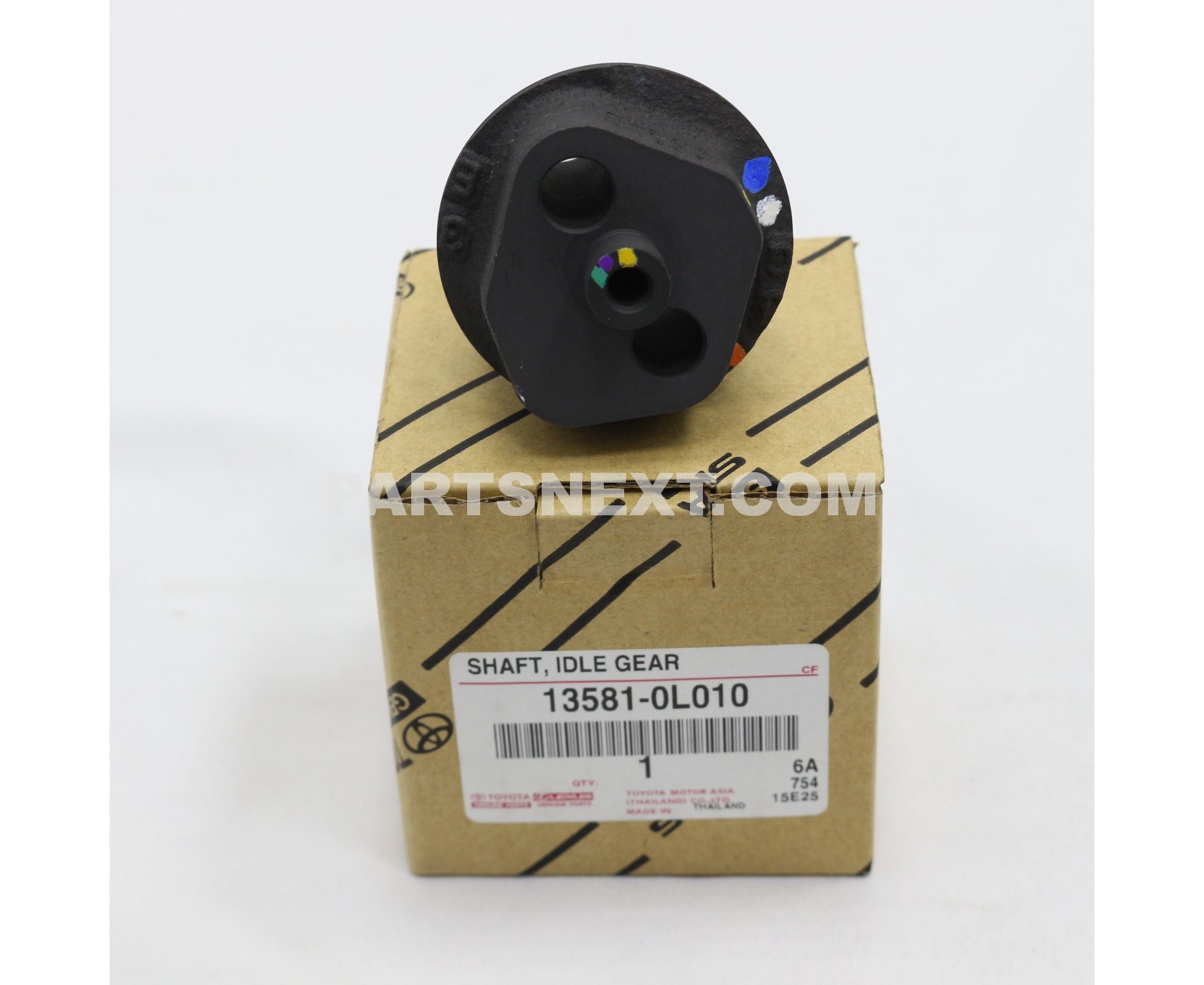 Toyota :: 13581-0L010 SHAFT, IDLE GEAR, NO.1