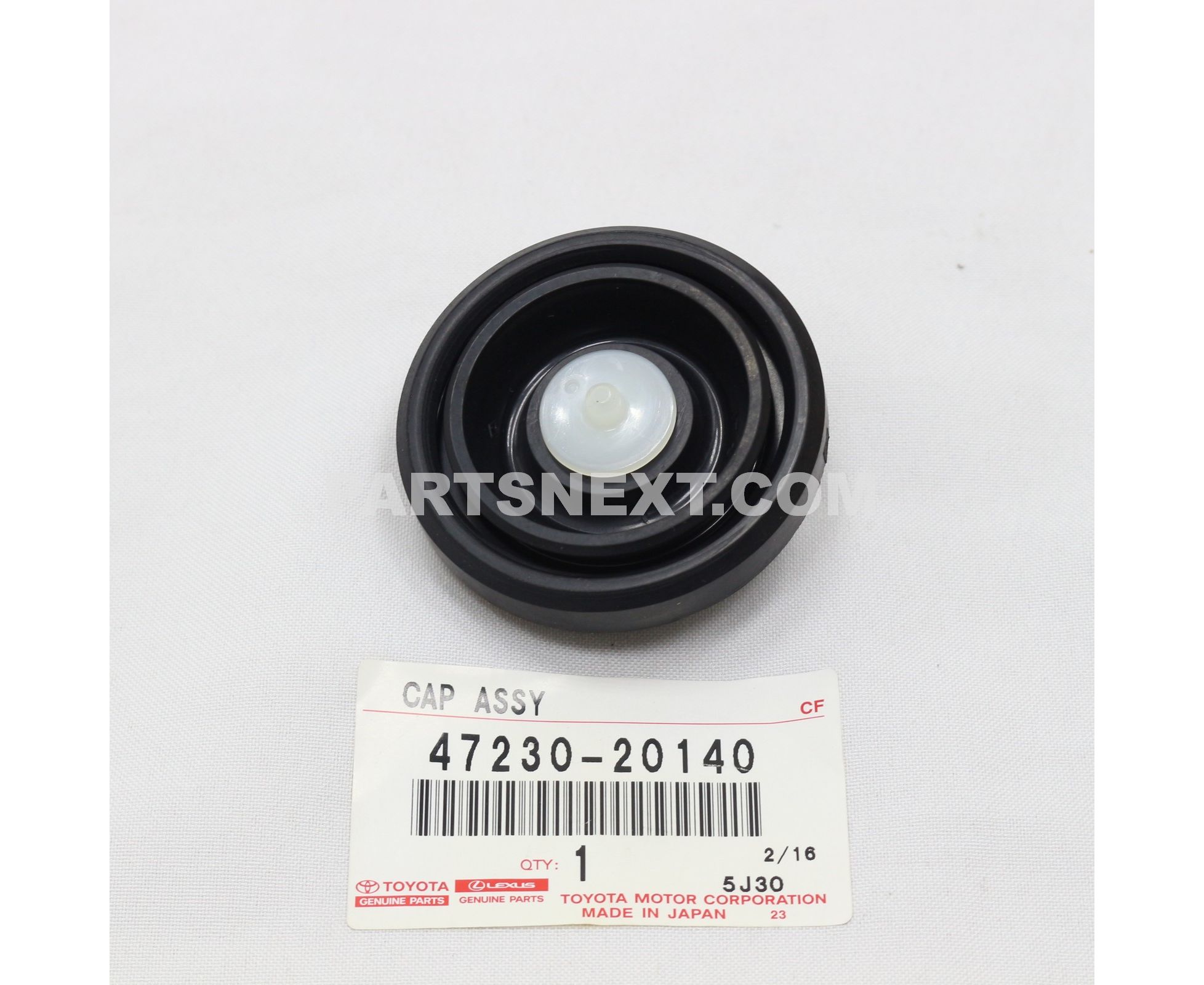 Toyota :: 47230-20140 CAP ASSY, BRAKE MASTER CYLINDER RESERVOIR FILLER