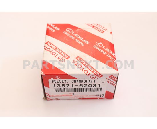 Toyota :: 13521-62031 PULLEY, CRANKSHAFT TIMING