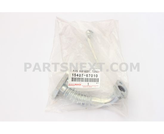 Toyota :: 15407-67010 PIPE SUB-ASSY, TURBO OIL INLET