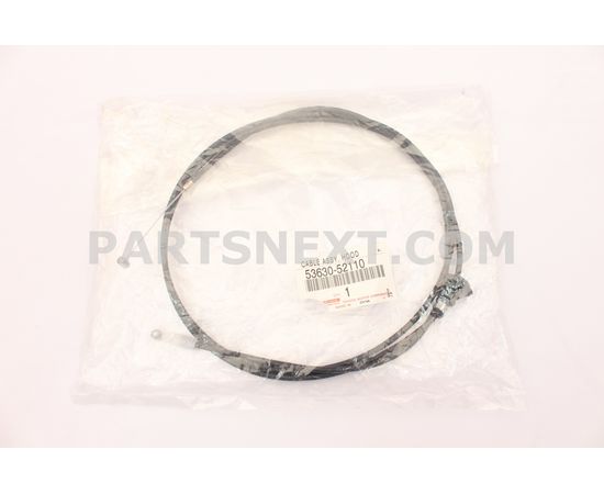 Toyota :: 53630-52110 CABLE ASSY, HOOD LOCK CONTROL