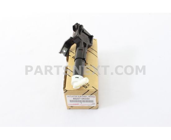 Toyota :: 85207-0K030 ACTUATOR SUB-ASSY, HEADLAMP WASHER, RH