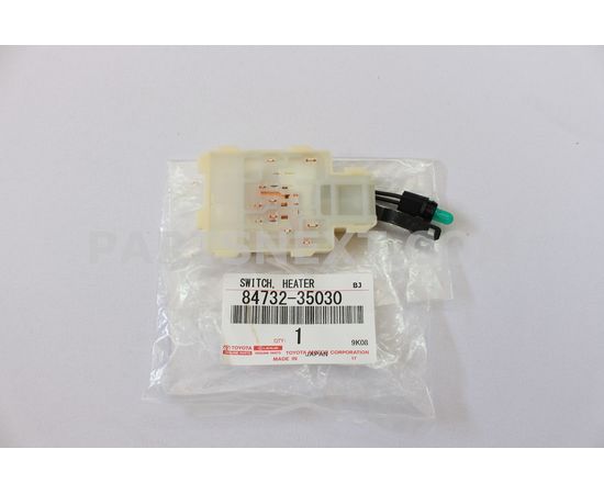 Toyota :: 84732-35030 SWITCH ASSY, HEATER BLOWER