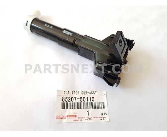 Toyota :: 85207-50110 ACTUATOR SUB-ASSY, HEADLAMP WASHER, RH