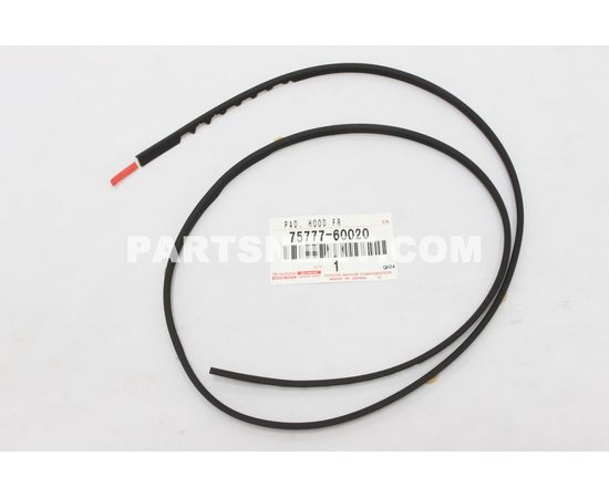 Toyota :: 75777-60020 PAD, HOOD FRONT MOULDING