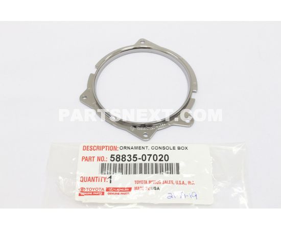 Toyota :: 58835-07020 ORNAMENT, CONSOLE BOX