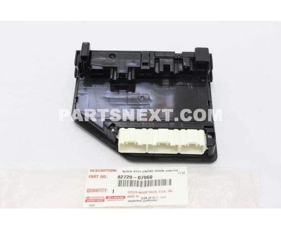 Toyota :: 82720-07060 BLOCK ASSY, ENGINE ROOM JUNCTION