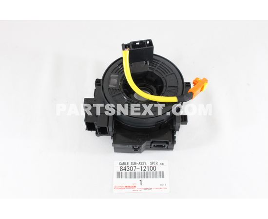 Toyota :: 84307-12100 CABLE SUB-ASSY, SPIRAL W/SENSOR