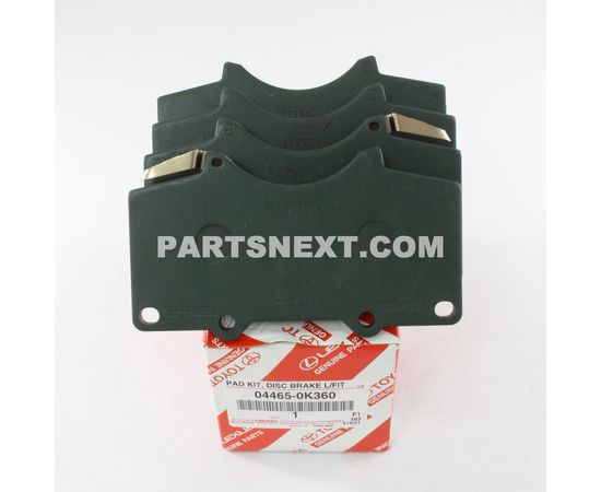 Toyota :: 04465-0K360 PAD KIT DISC BRAKE