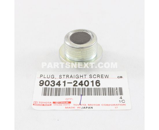 Toyota :: 90341-24016 PLUG (FOR FRONT DIFFERENTIAL DRAIN)
