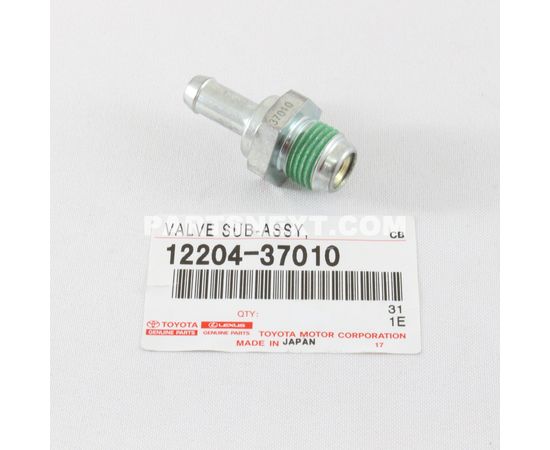 Toyota :: 12204-37010 VALVE SUB-ASSY, VENTILATION