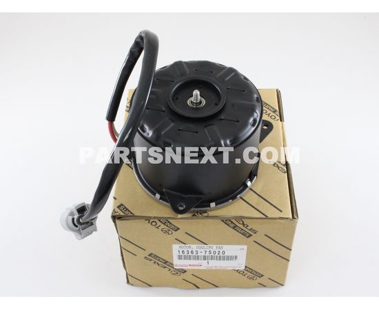 Toyota :: 16363-75020 MOTOR, COOLING