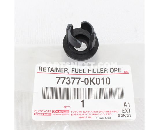 Toyota :: 77377-0K010 RETAINER, FUEL FILLER OPENING LID LOCK