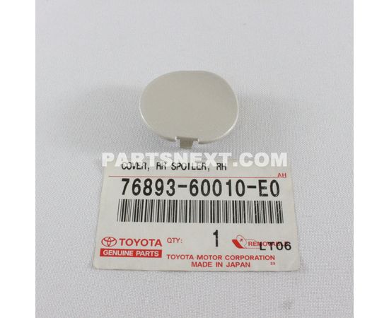 Toyota :: 76893-60010-E0 COVER, REAR SPOILER, RH