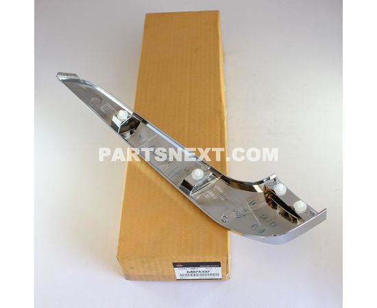 Mitsubishi :: 6407A337 GARNISH,FR BUMPER SIDE LH