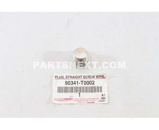 Toyota :: 90341-T0002 PLUG, FRONT DIFFERENTIAL FILLER