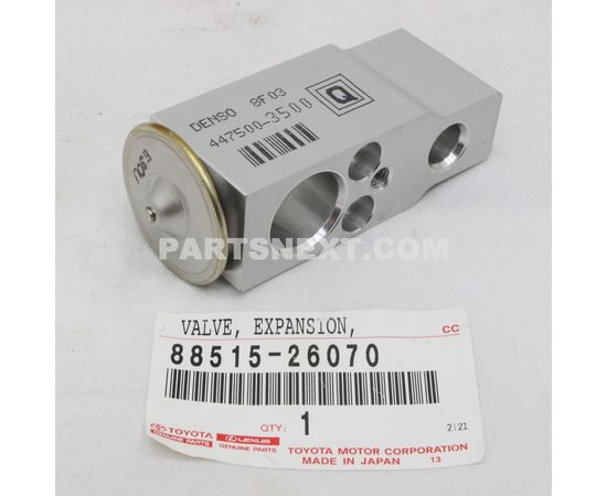Toyota :: 88515-26070 VALVE, COOLER EXPANSION