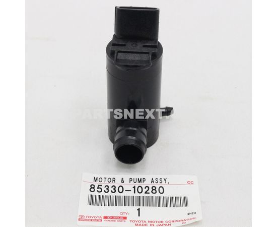 Toyota :: 85330-10280 MOTOR & PUMP ASSY, WINDSHIELD WASHER