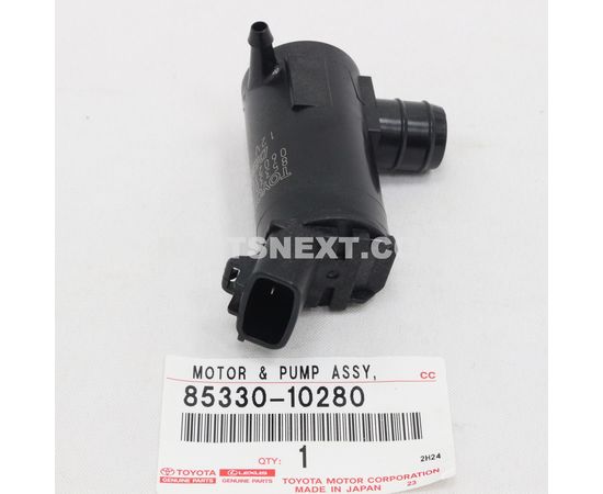Toyota :: 85330-10280 MOTOR & PUMP ASSY, WINDSHIELD WASHER