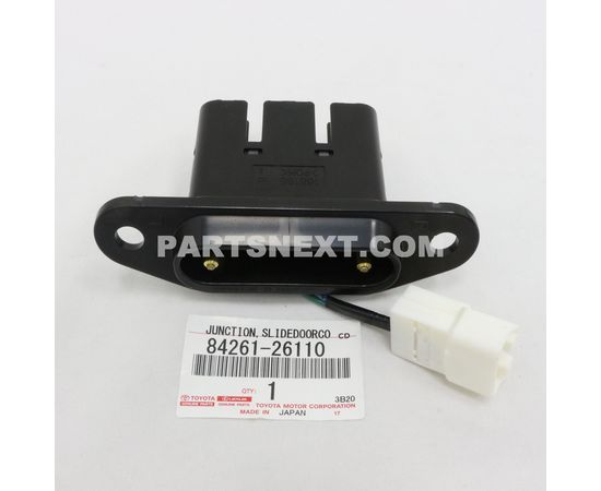 Toyota :: 84261-26110 JUNCTION, SLIDE DOOR CONTROL,MALE