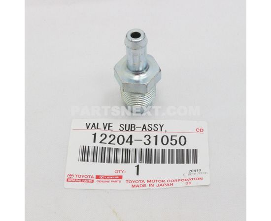Toyota :: 12204-31050 VALVE SUB-ASSY, VENTILATION
